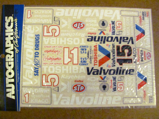 "Vintage" Autographics INDYCAR decal sets - R/C Tech Forums